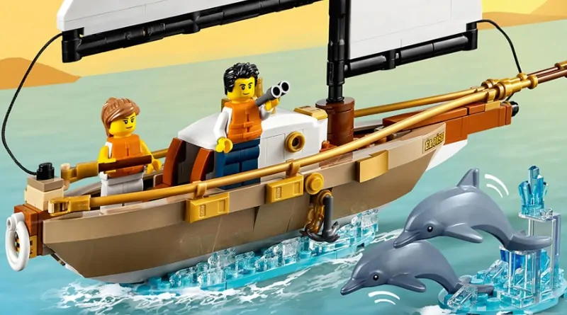 LEGO Ideas 40487 Sailboat Adventure available exclusively for VIP members