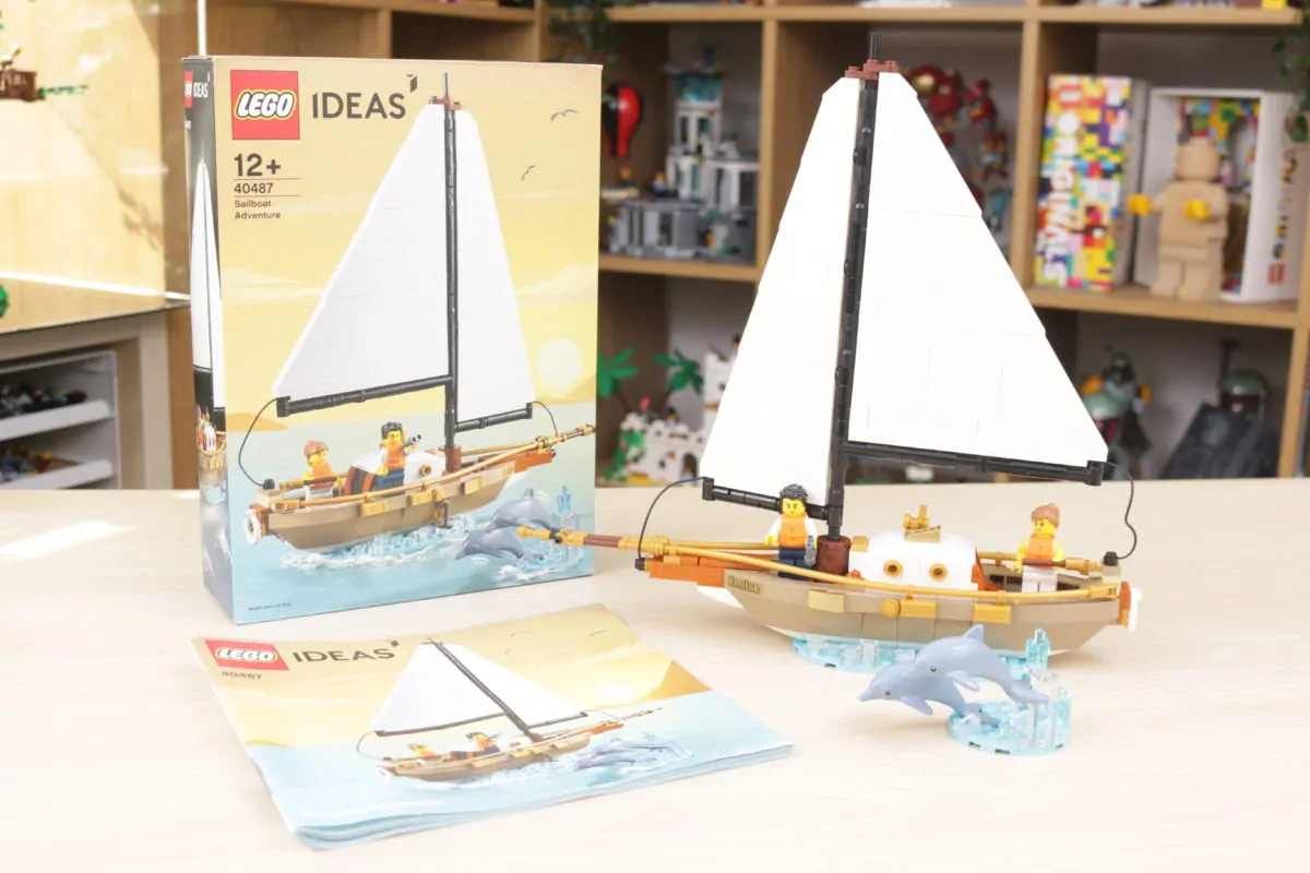 LEGO Ideas 40487 Sailboat Adventure GWP review and gallery