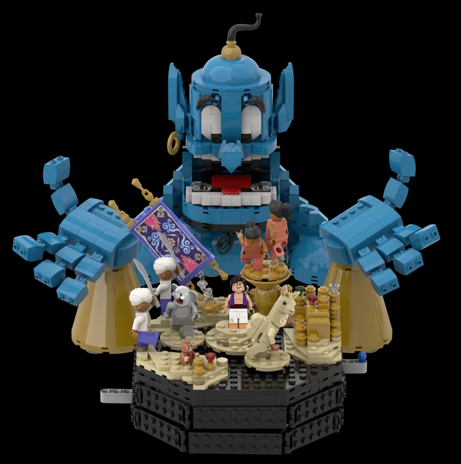 An Aladdin LEGO Ideas project is the latest to reach 10K