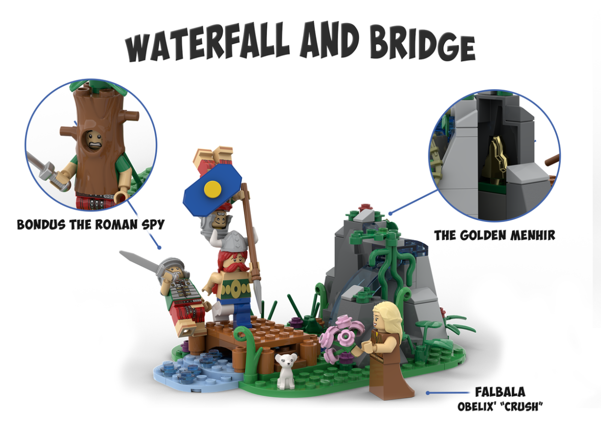 Asterix the Gaul project reaches the LEGO Ideas review stage