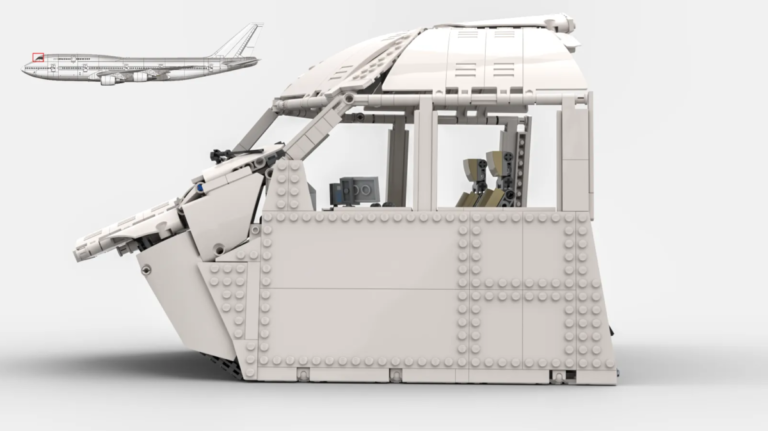 Brick-built Boeing 747 cockpit could be a new LEGO Ideas set