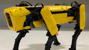 Motorizovaný robot Boston Dynamics dosáhl rychlosti 10K na LEGO Ideas