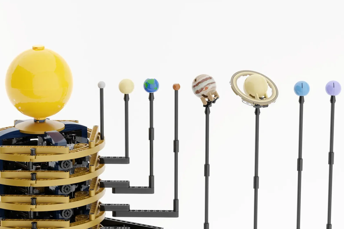 Clockwork Solar System qualifies for LEGO Ideas review again