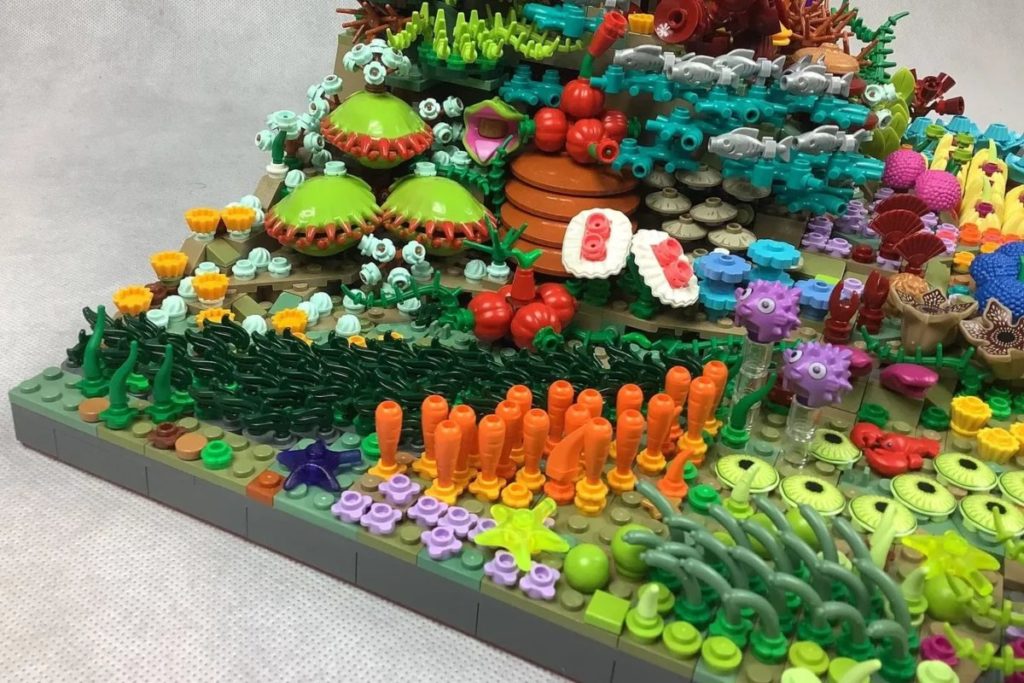 Great Coral Reef model flows to 10K supporters on LEGO Ideas
