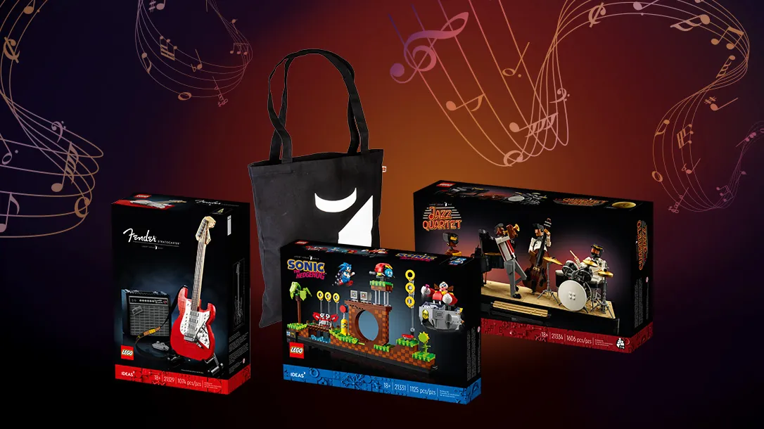 Win a huge LEGO Ideas bundle by designing a jazz poster