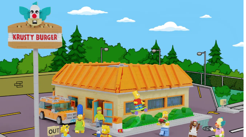 Talk about fast food, this Simpsons LEGO Ideas project has hit 10,000 ...