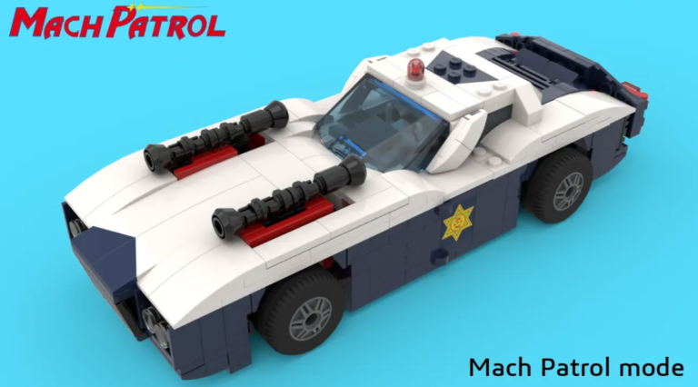 Transforming Mach Patrol reaches 2022 review on LEGO Ideas