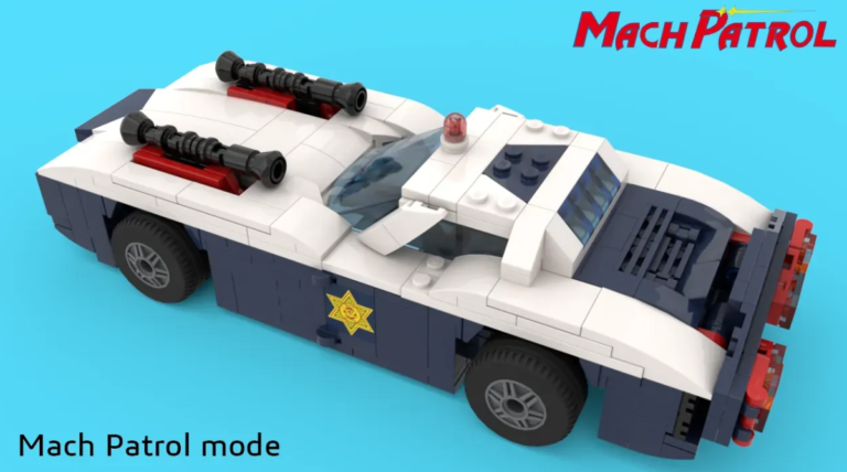 Transforming Mach Patrol reaches 2022 review on LEGO Ideas