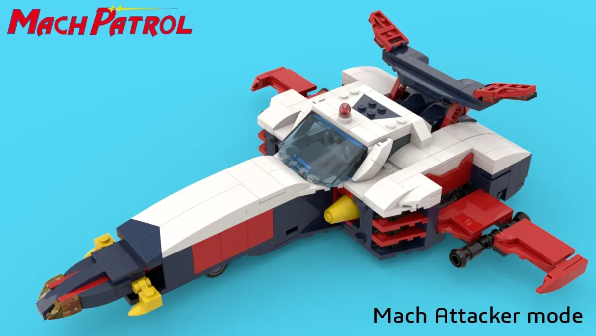 Transforming Mach Patrol reaches 2022 review on LEGO Ideas