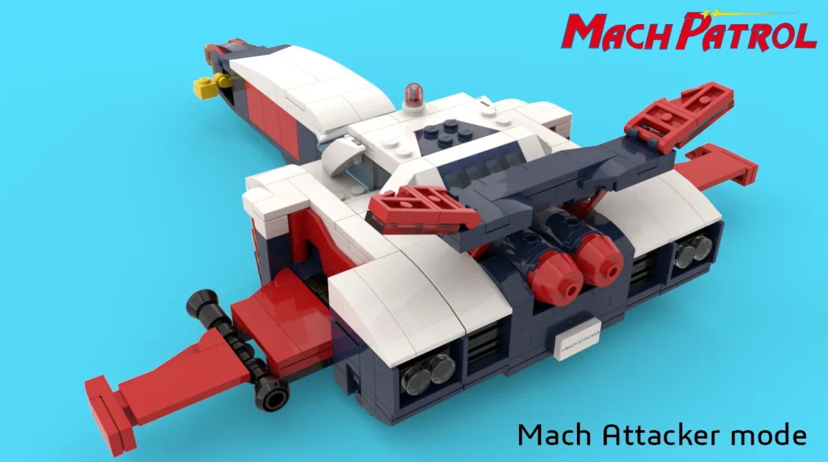 Transforming Mach Patrol reaches 2022 review on LEGO Ideas