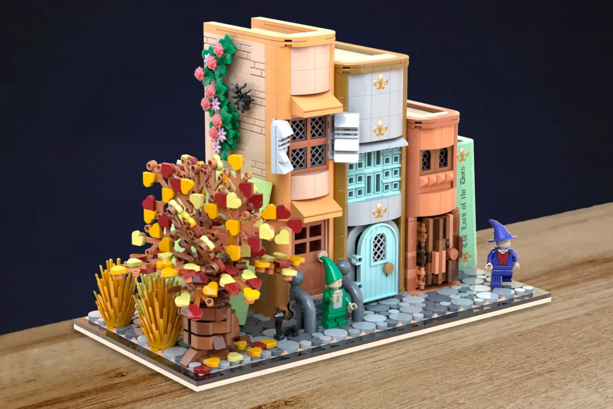 Brick-built bookends write a success story with LEGO Ideas
