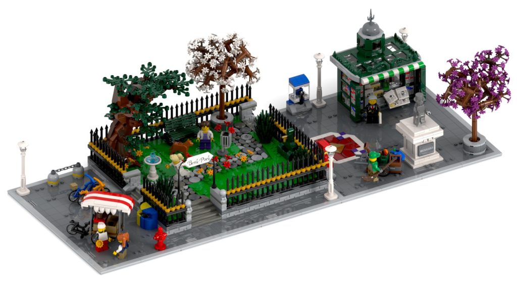 Expand your LEGO modular building layout with the latest 10K Ideas project
