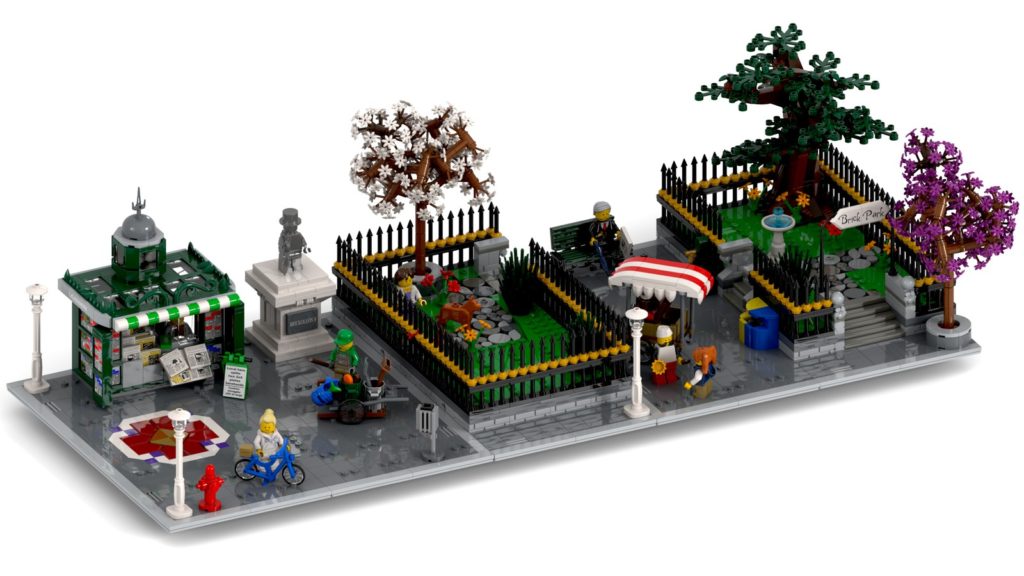 Expand your LEGO modular building layout with the latest 10K Ideas project