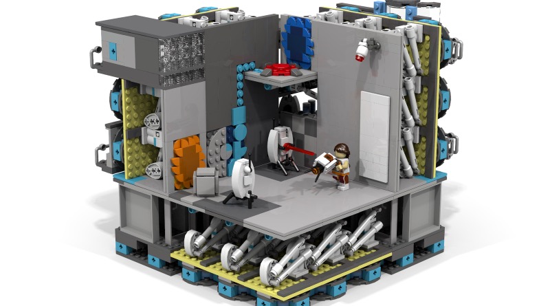 Portal 2 may be coming back to LEGO through Ideas - Brick Fanatics