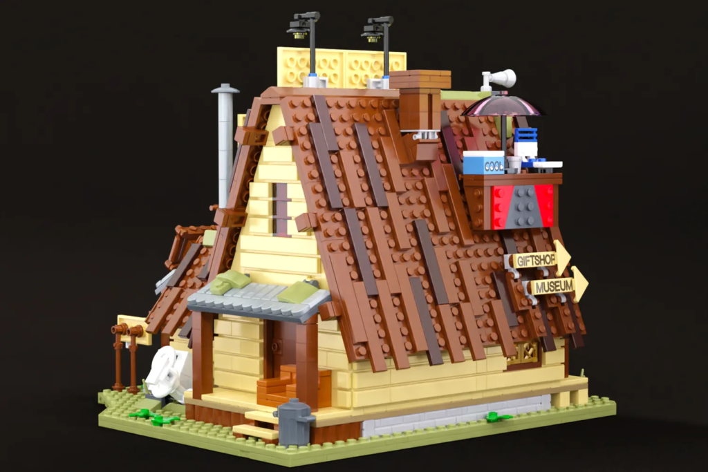 A Gravity Falls set has got 10,000 votes on LEGO Ideas