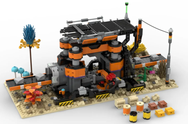 Satisfactory set reaches the first 2022 LEGO Ideas review