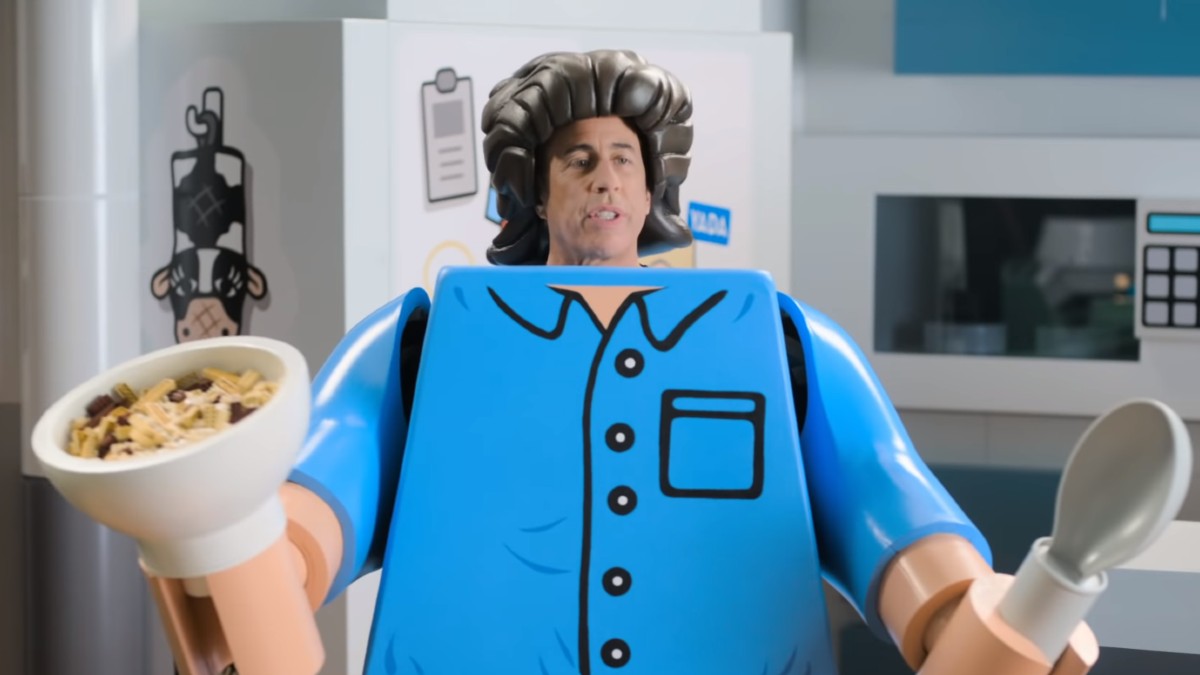 LEGO, Netflix and Bryan Cranston shrink down Jerry Seinfeld