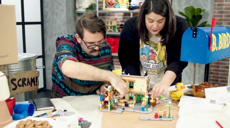 Go behind the scenes of LEGO Ideas set 21324 123 Sesame Street - Brick ...