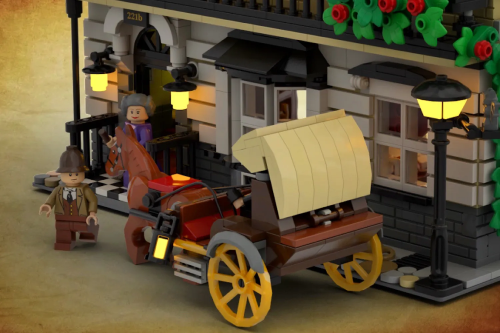 LEGO Sherlock Holmes cracks the case to reach 10K on Ideas