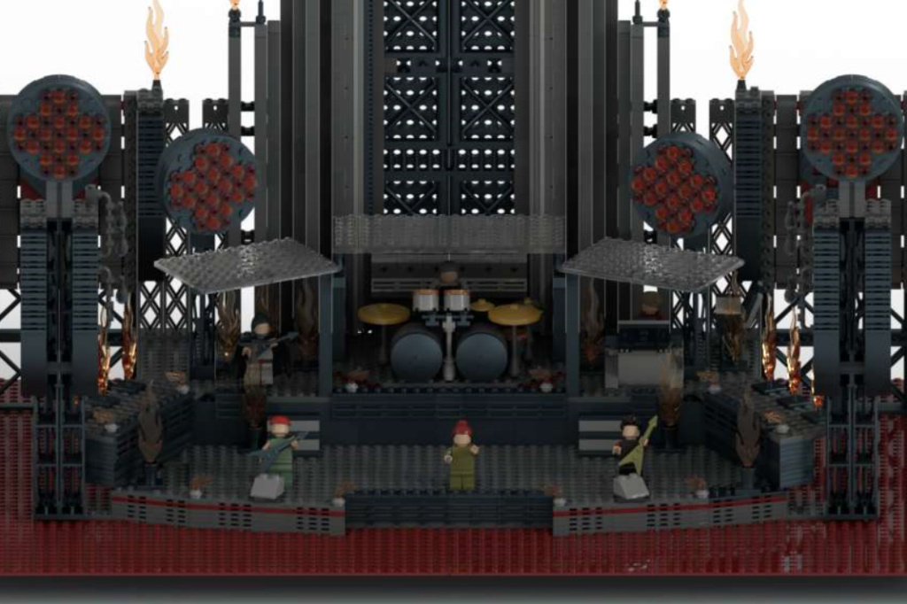 Rammstein stadium tour racks up 10,000 votes on LEGO Ideas in just one week
