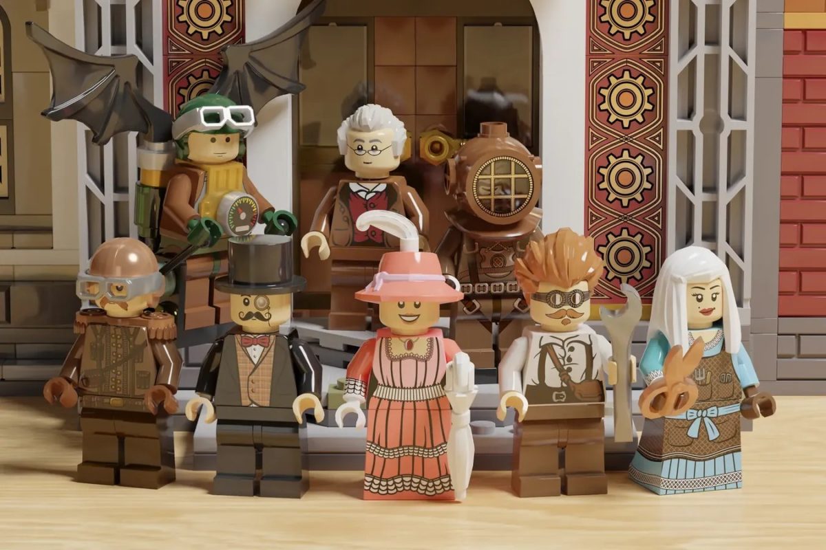 A LEGO Ideas steampunk project has reached 10K supporters
