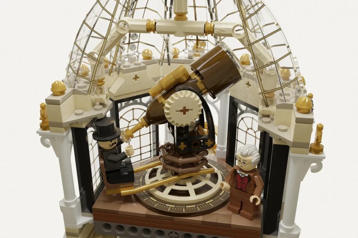 A LEGO Ideas steampunk project has reached 10K supporters