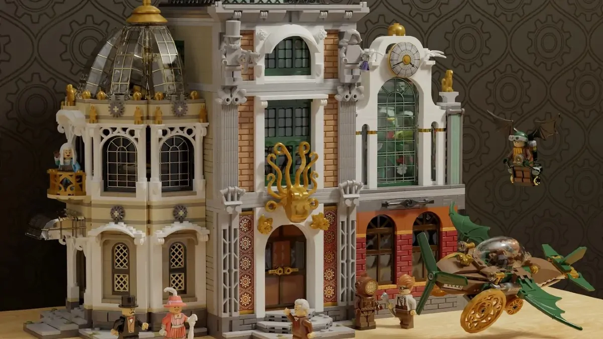 A LEGO Ideas steampunk project has reached 10K supporters