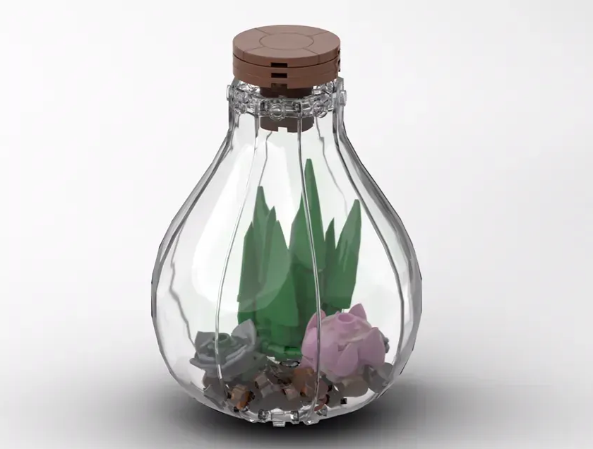 Brick-built terrariums project reaches 10K on LEGO Ideas