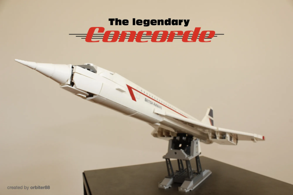 Legendary Concorde speeds through to the LEGO Ideas review