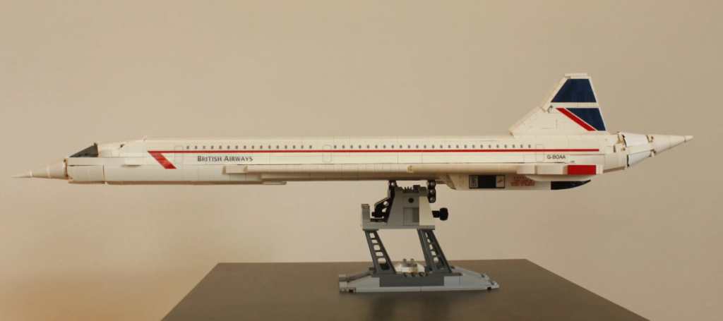 Legendary Concorde speeds through to the LEGO Ideas review