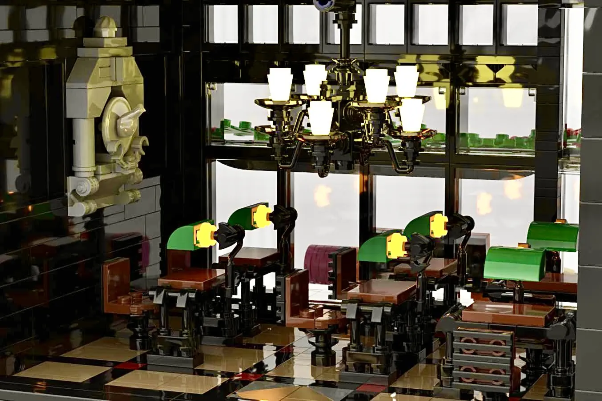 ‘The Library’ modular building reaches 10K on LEGO Ideas