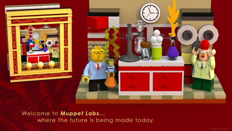 The time is right for a LEGO The Muppets modular building