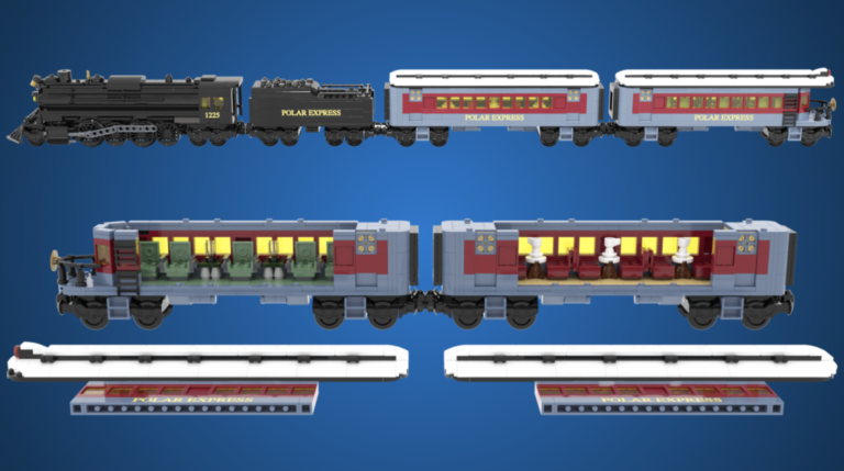 The Polar Express project pulls into the LEGO Ideas review station