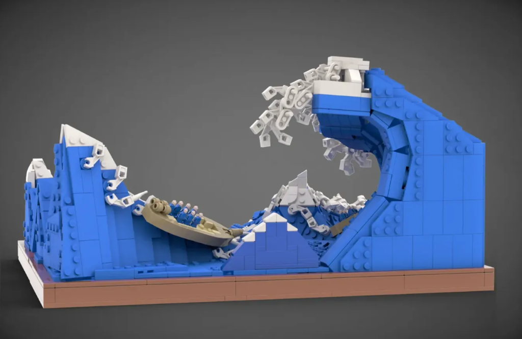 Another 3D art recreation passes into LEGO Ideas review