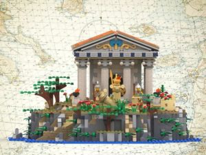 Greek out as LEGO temple reaches the LEGO Ideas review stage