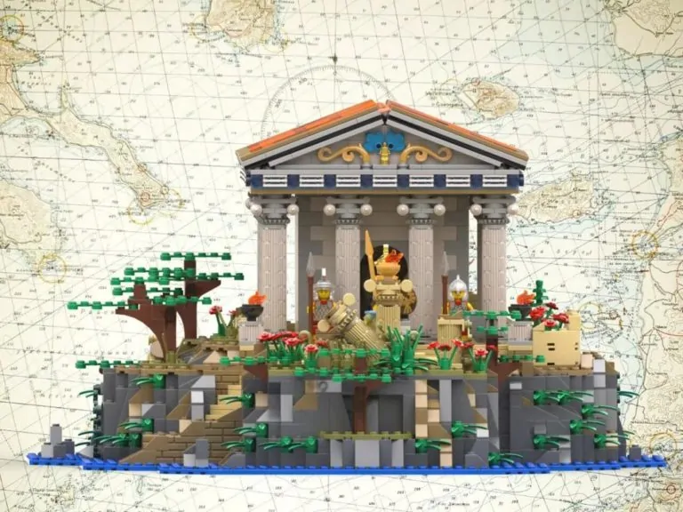 Greek out as LEGO temple reaches the LEGO Ideas review stage