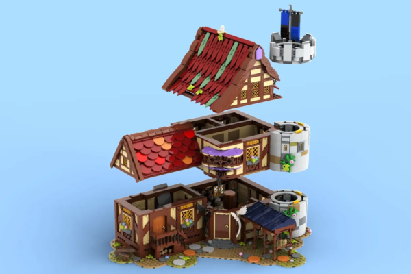Stay the night at this LEGO Ideas inn as part of the second 2022 review