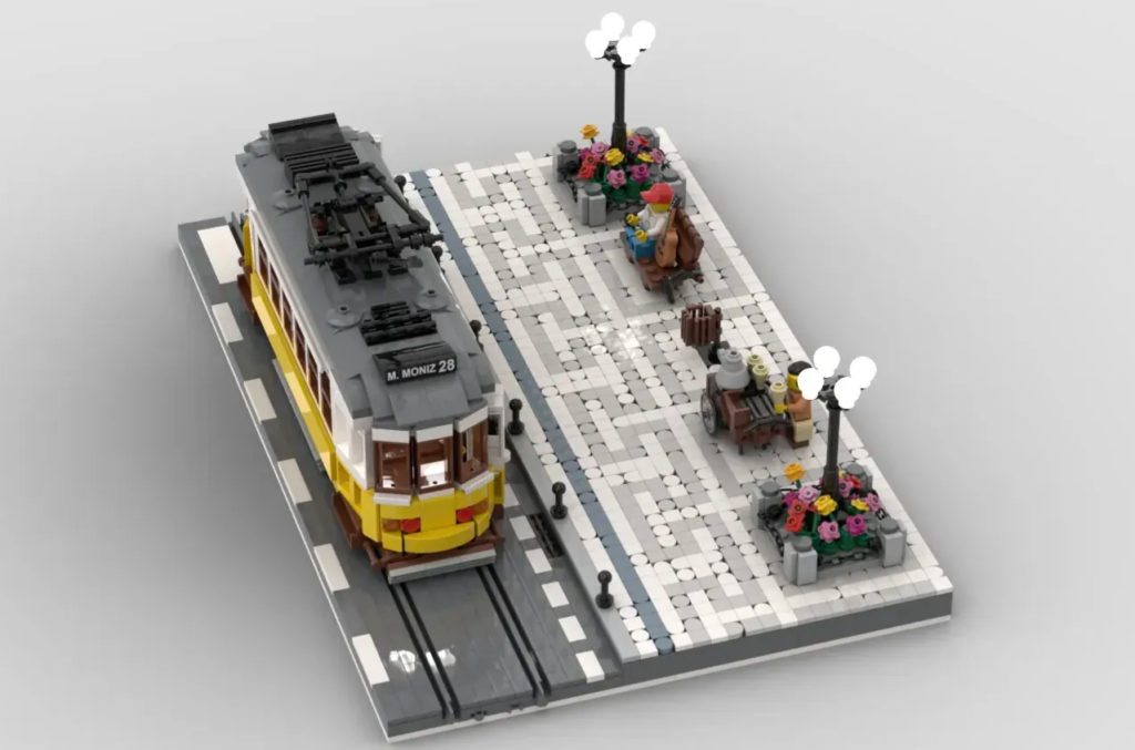 Brick-built tram pulls into second 2022 LEGO Ideas review