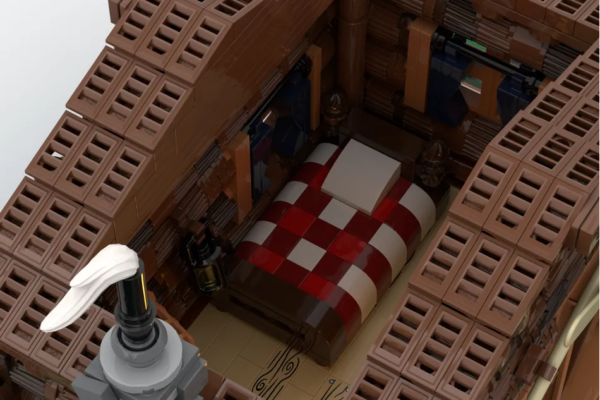 Brick-built log cabin joins the LEGO Ideas review stage