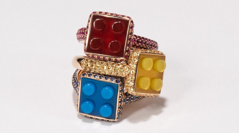 LEGO inspires designer jewellery collection