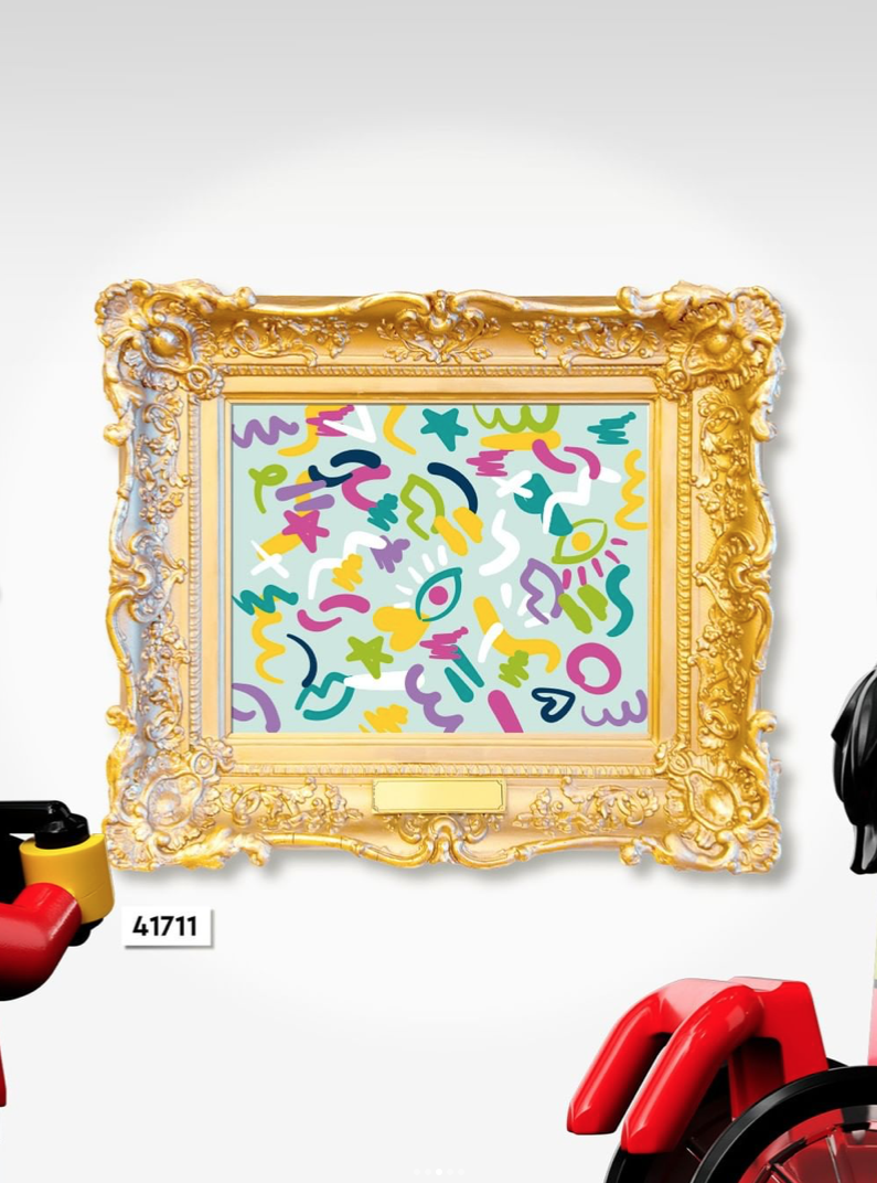 The LEGO Group’s social media post reveals artistic links