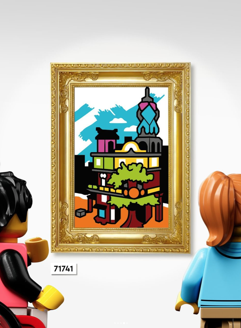 The LEGO Group’s social media post reveals artistic links