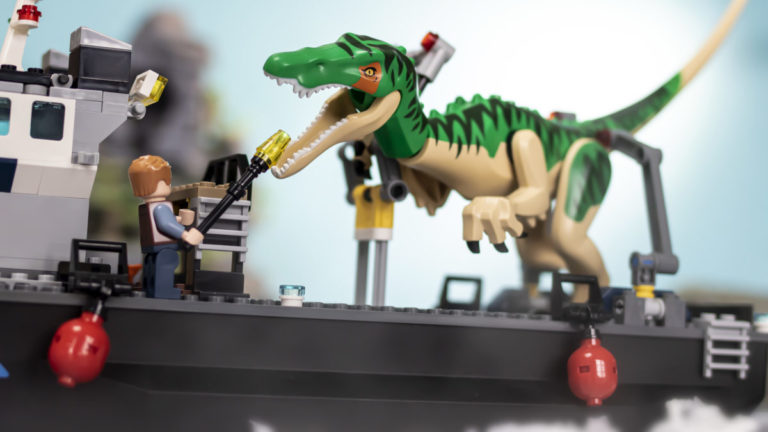 LEGO Jurassic World Baryonyx Dinosaur Boat Escape review
