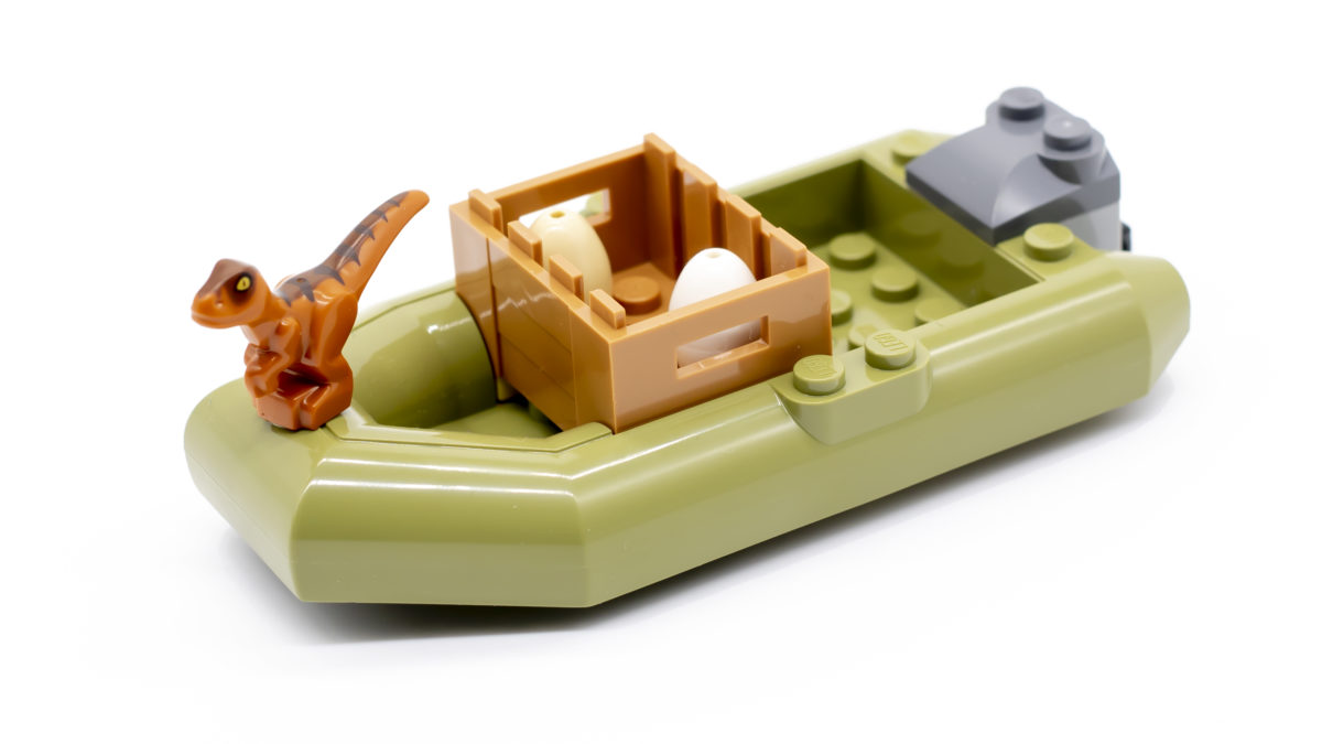 LEGO Jurassic World Baryonyx Dinosaur Boat Escape review
