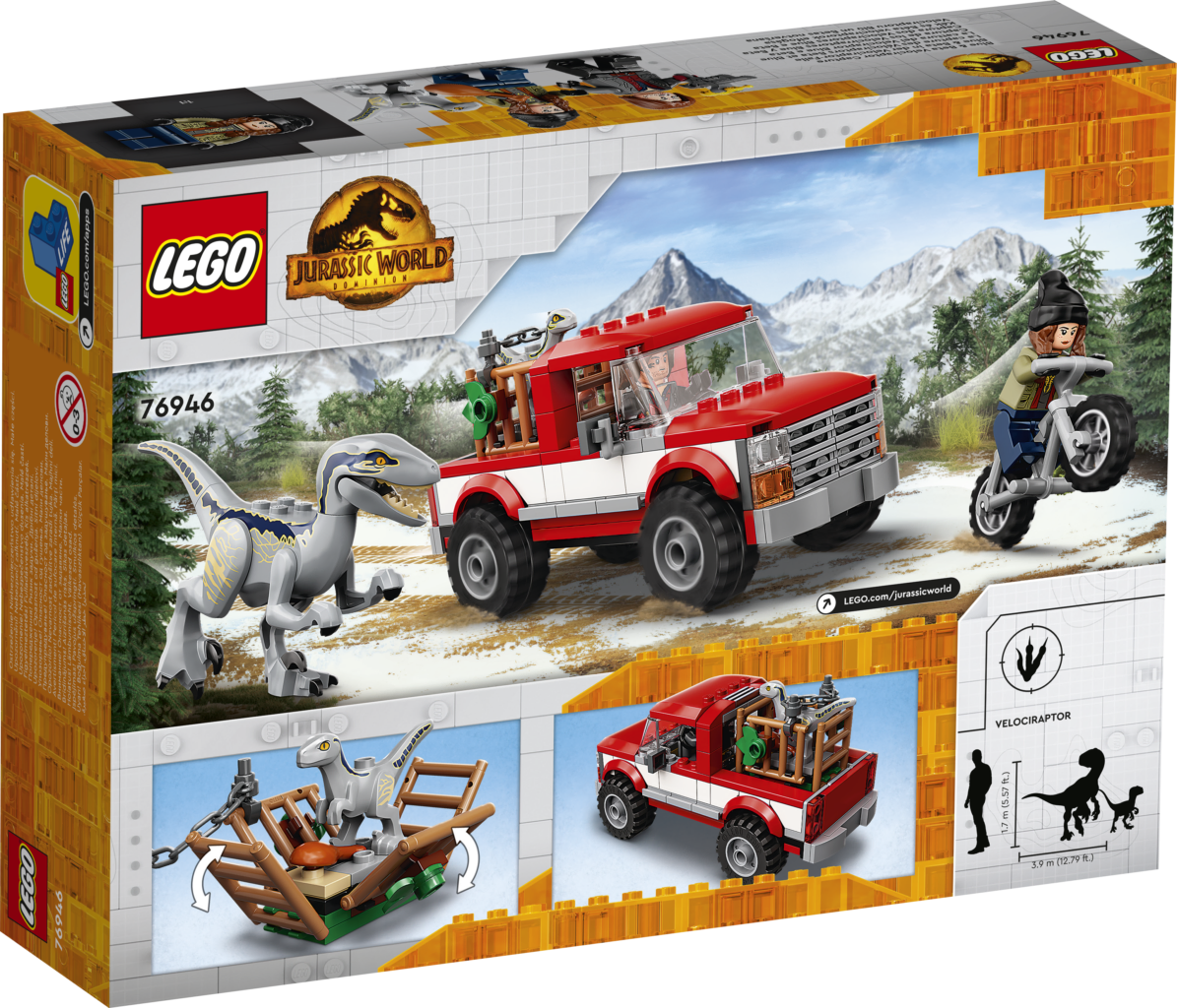 Seven new LEGO Jurassic World: Dominion sets revealed online