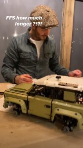 David Beckham is all of us when asked about our top LEGO sets