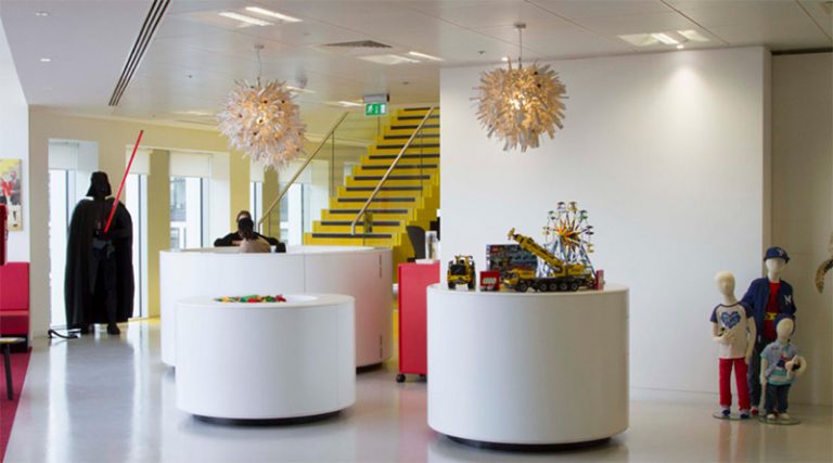 The LEGO Group promotes wellbeing for employees