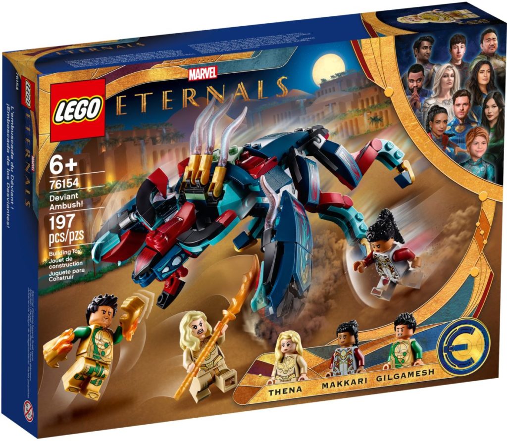LEGO Marvel Eternals sets can soon be compared to the source