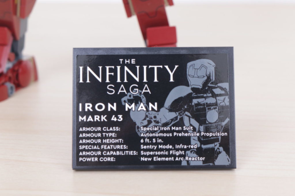 LEGO Marvel 76206 Iron Man Figure review and gallery
