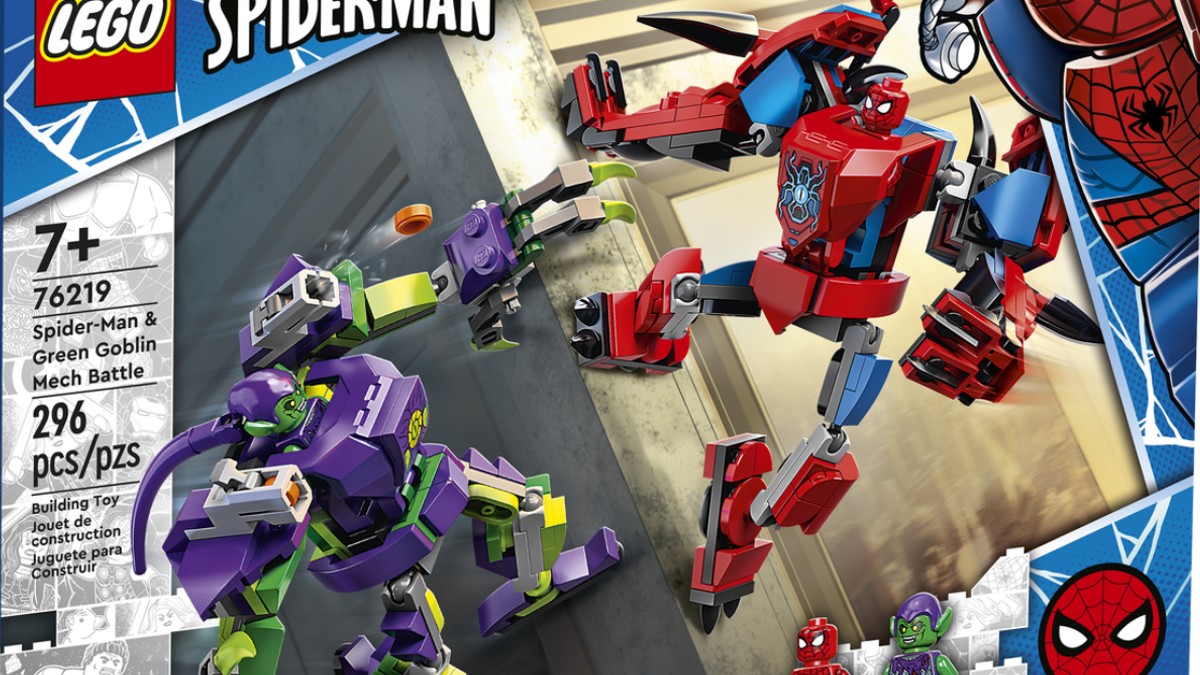 LEGO Marvel Spider-Man & Green Goblin Mech Battle images